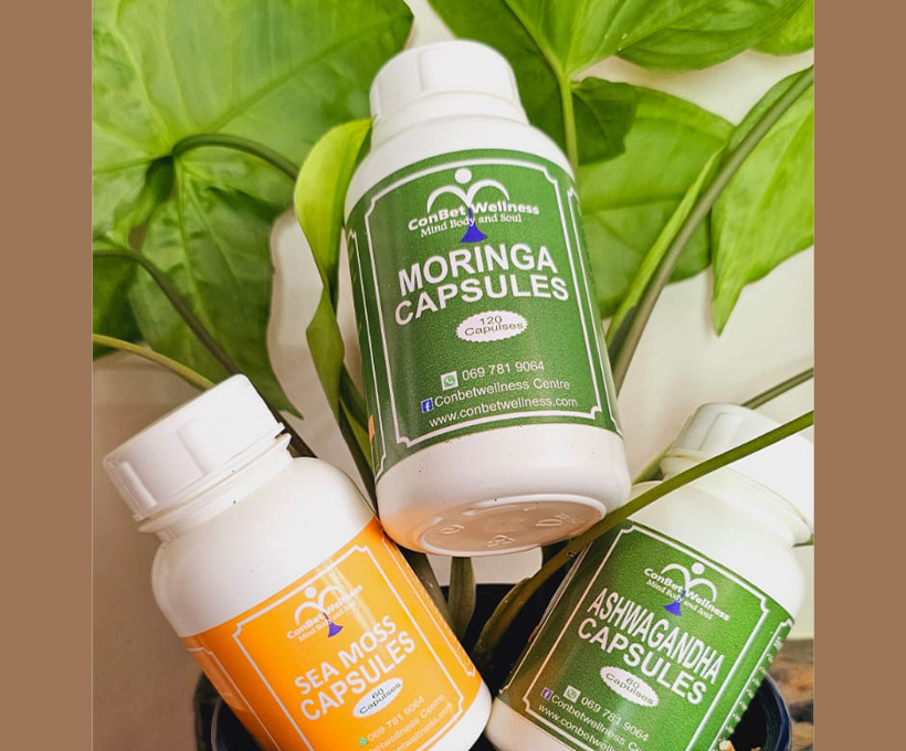 Combo (Sea Moss, Moringa & Ashwaghanda) - Conbetwellness